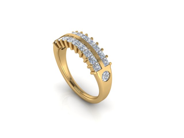 Gladiator Princess Cut Diamond Fashion Ring (1.25cttw.) – Princess Diamonds