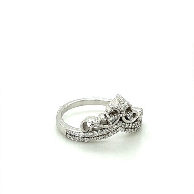 Deborah Diamond Tiara Ring (0.30cttw.) – Princess Diamonds
