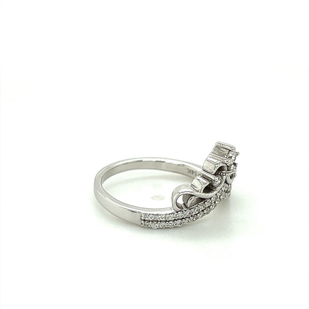 Deborah Diamond Tiara Ring (0.30cttw.) – Princess Diamonds